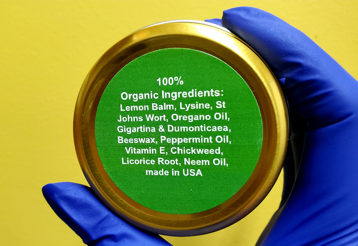 Genital Oral Herpes Treatment, Salve, Antiviral Ointment Balm Blister ...