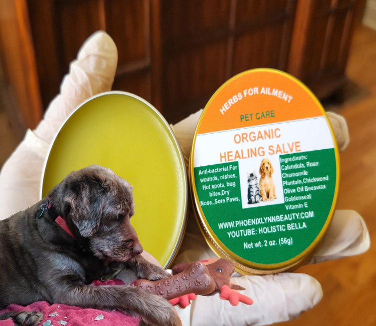 Pet Salve/Balm for wounds, rashes, rabbit hocks, inflammation, cracked ...